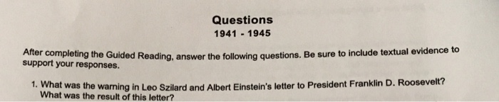 Solved Questions 1941 - 1945 After completing the Guided | Chegg.com