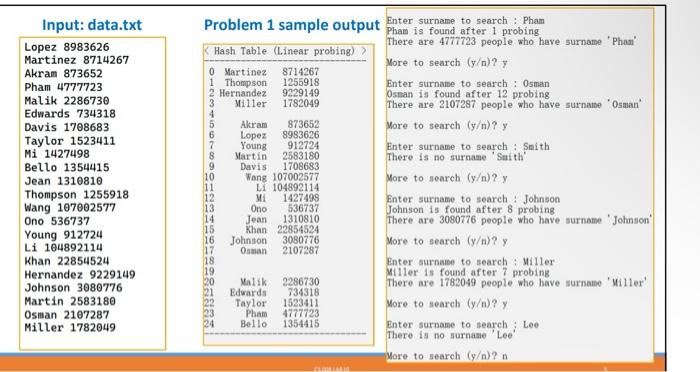 Solved C++Output:on the left the txt file where we read and | Chegg.com