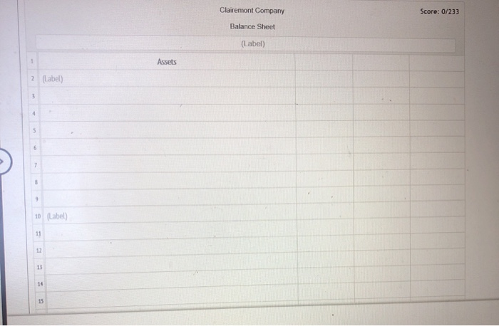 Solved Multiple-step income statement and balance sheet | Chegg.com