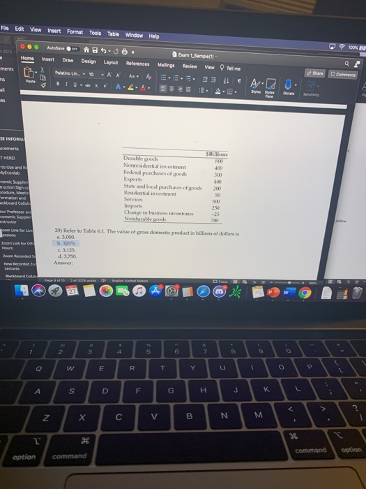Solved Fle Edit View Insert Format Tools Table Window Help | Chegg.com