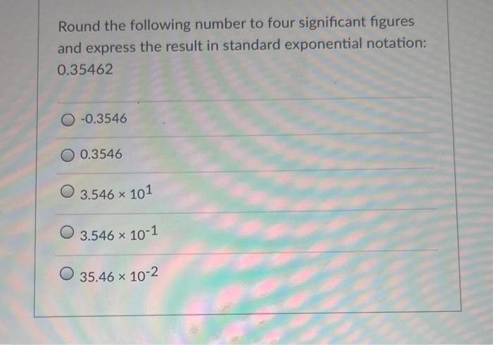 Solved Round the following number to four significant | Chegg.com