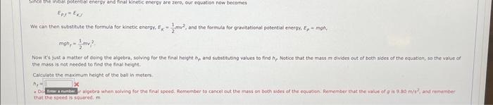 Solved Epg=εk,I We can then substitue the formula for | Chegg.com
