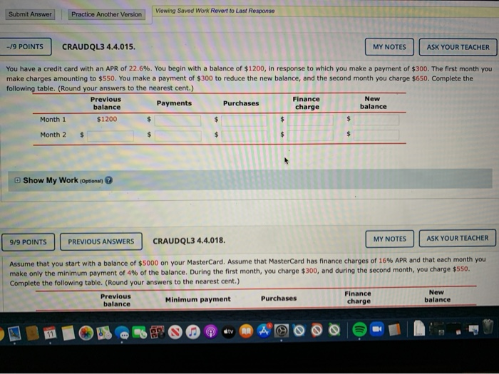 Solved Submit Answer Practice Another Version Viewing Saved | Chegg.com