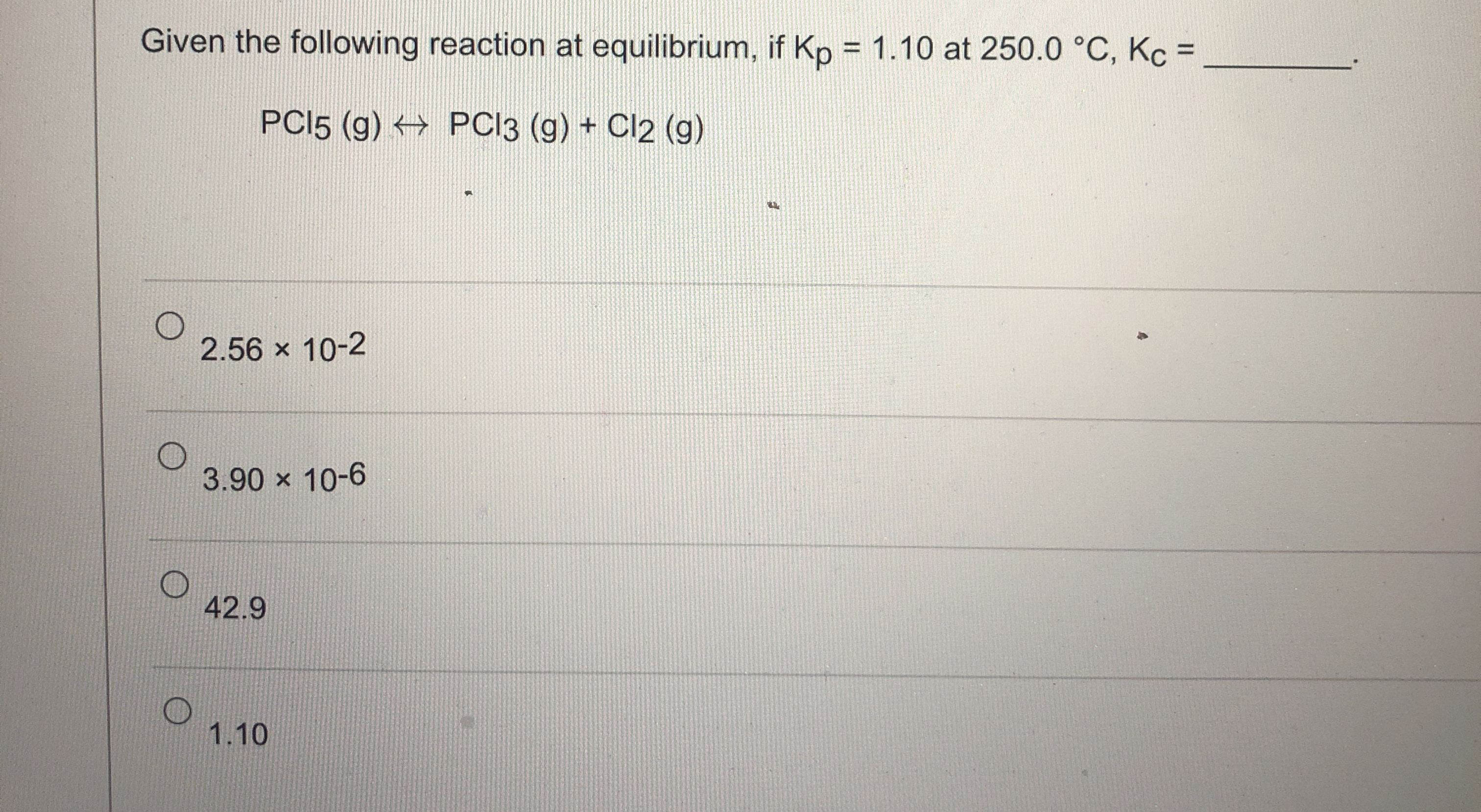 Solved Given the following reaction at equilibrium, if | Chegg.com