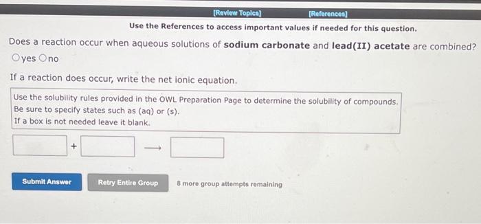 Solved [Review Toples) [References Use the References to | Chegg.com