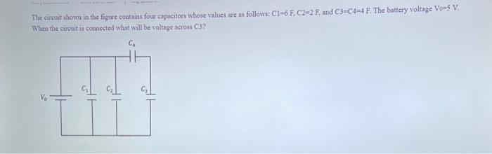 Solved The circuit shown in the figure contains four | Chegg.com