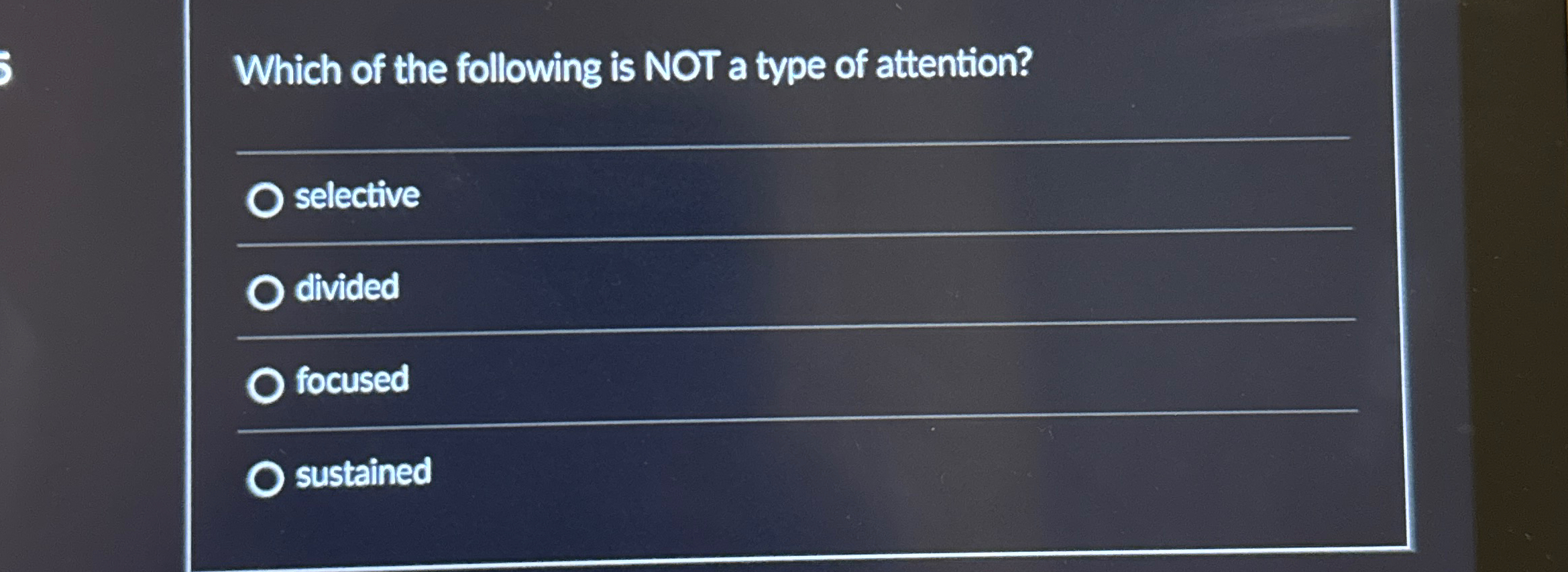 Solved Which of the following is NOT a type of | Chegg.com