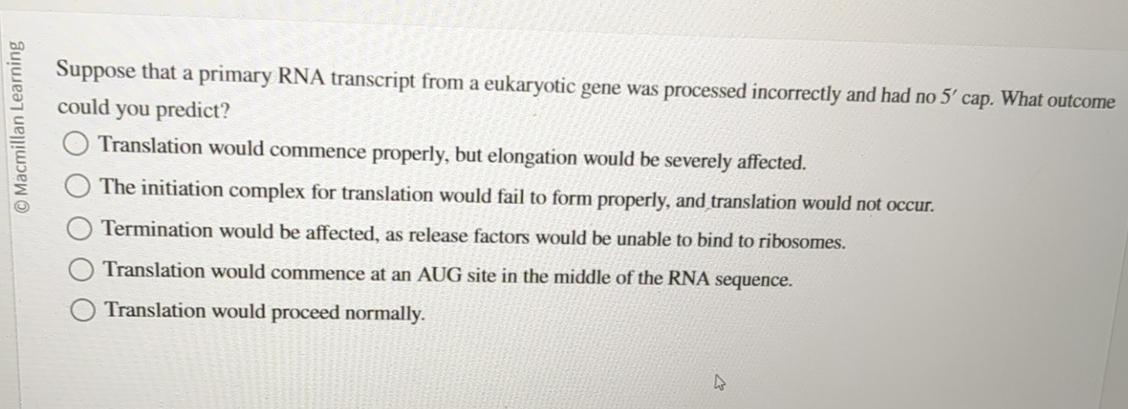 Solved Suppose that a primary RNA transcript from a | Chegg.com