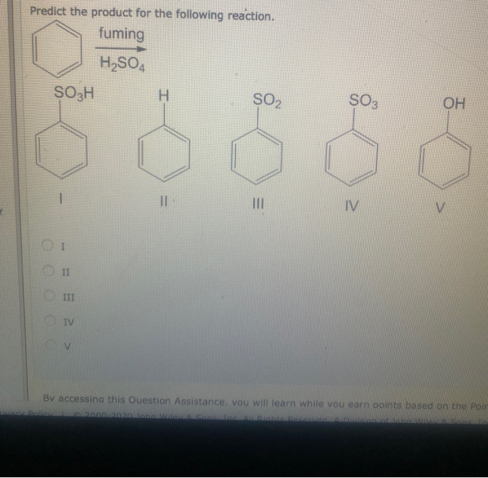 Solved Predict the product for the following reaction. | Chegg.com