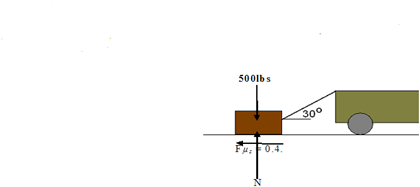 Solved The driver attempts to tow the crate using a cord | Chegg.com