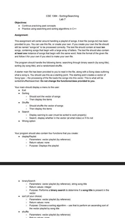 Solved c++ only please ive attached my starting code and | Chegg.com