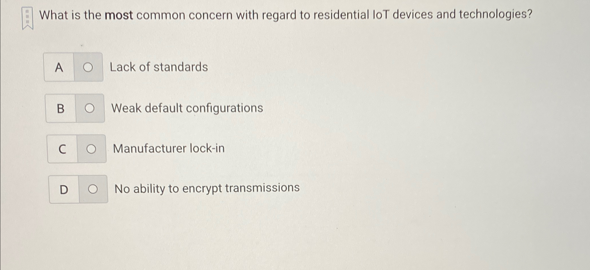 Solved What is the most common concern with regard to | Chegg.com