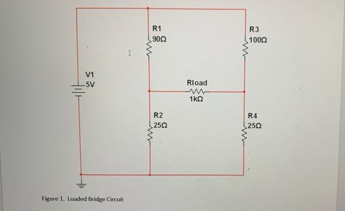 Solved R1 9002 R3 10002 W I w V1 -5V Rload M 1kΩ R2 2522 R4 | Chegg.com