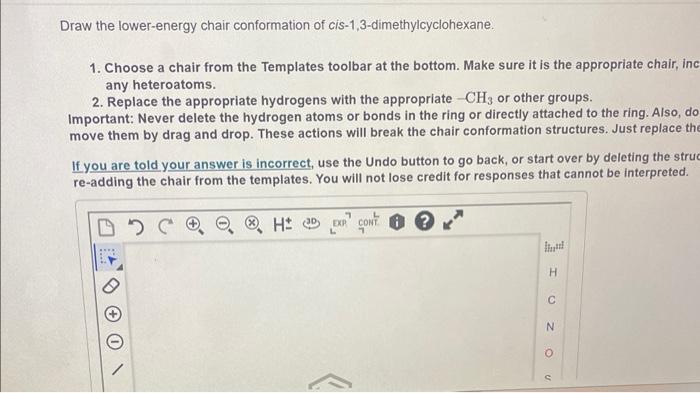 Solved Draw the lower-energy chair conformation of | Chegg.com