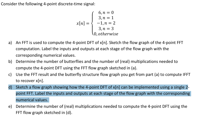 Just Part D ﻿please showing the labelled flow graph | Chegg.com