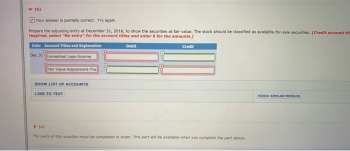 Solved Problem 12-3A (Part Level Submission) On December 31, | Chegg.com