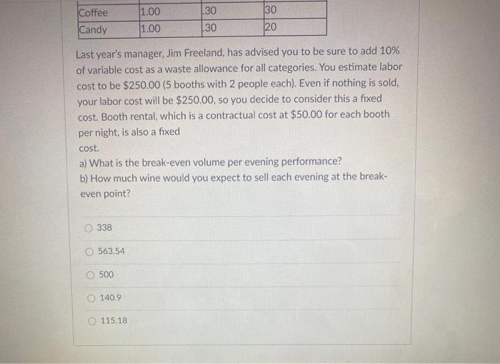 Solved Chapter 7s question 27: Extra Question: The manager | Chegg.com Solved Chapter 7s question 27: Extra Question: The manager | Chegg.com