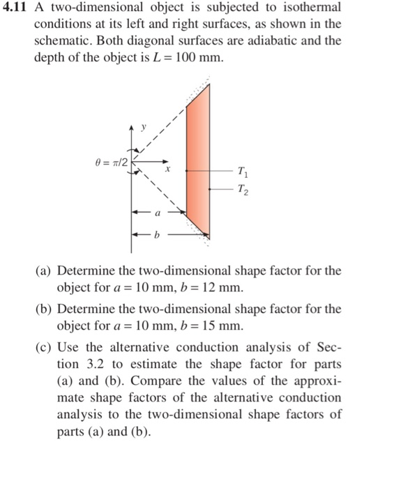 Solved 4.11 A two-dimensional object is subjected to | Chegg.com