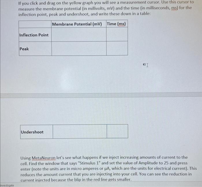 Solved 2) In this exercise you will run a model neuron to | Chegg.com