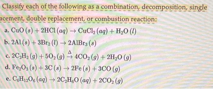 Solved Classify each of the following as a combination, | Chegg.com