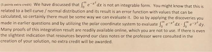 Solved (5 points extra credit) We have discussed that | Chegg.com