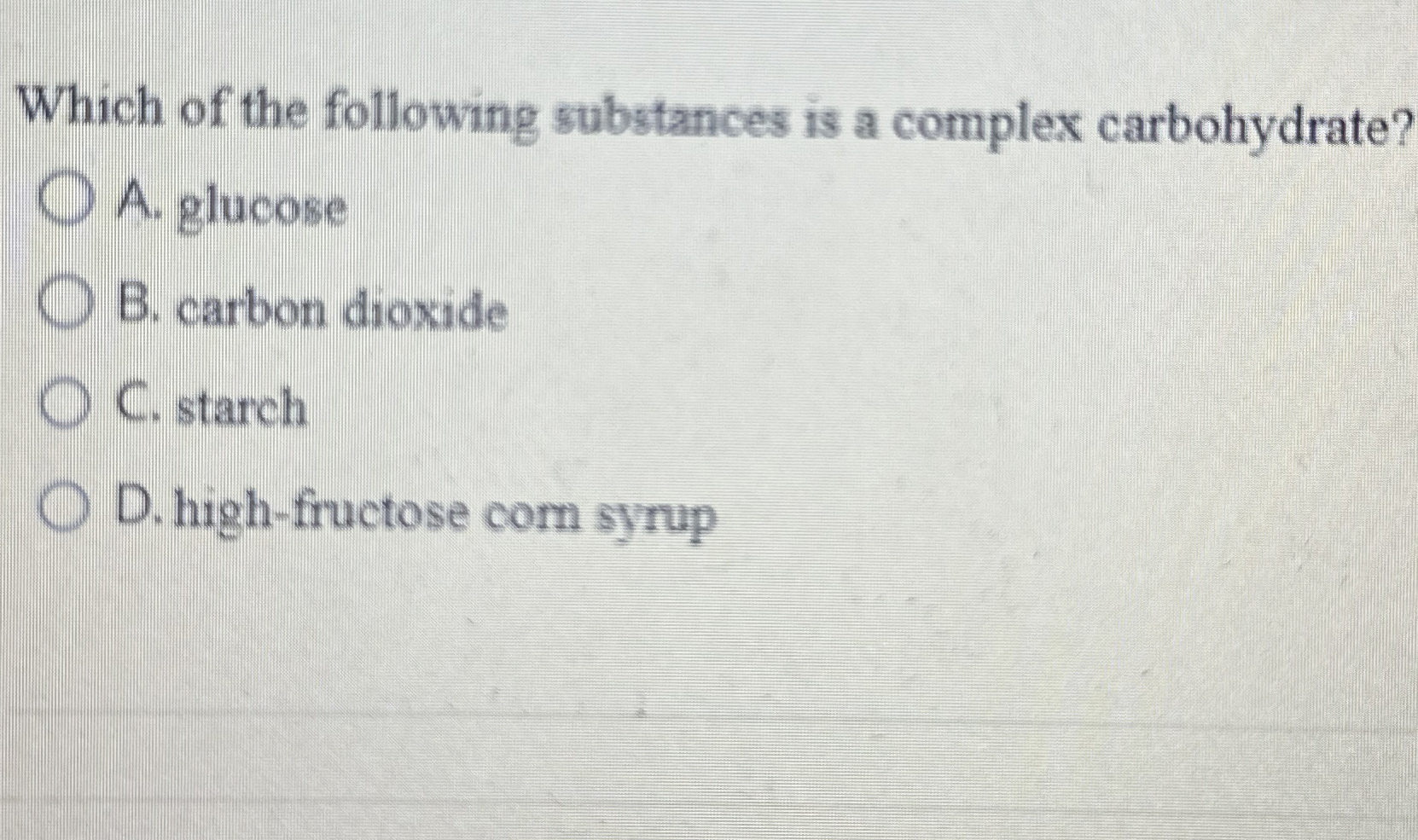 Solved Which of the following substances is a complex | Chegg.com