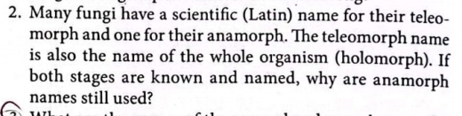Solved Many fungi have a scientific (Latin) ﻿name for their | Chegg.com