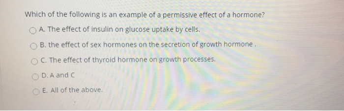 Solved Which of the following is an example of a permissive | Chegg.com