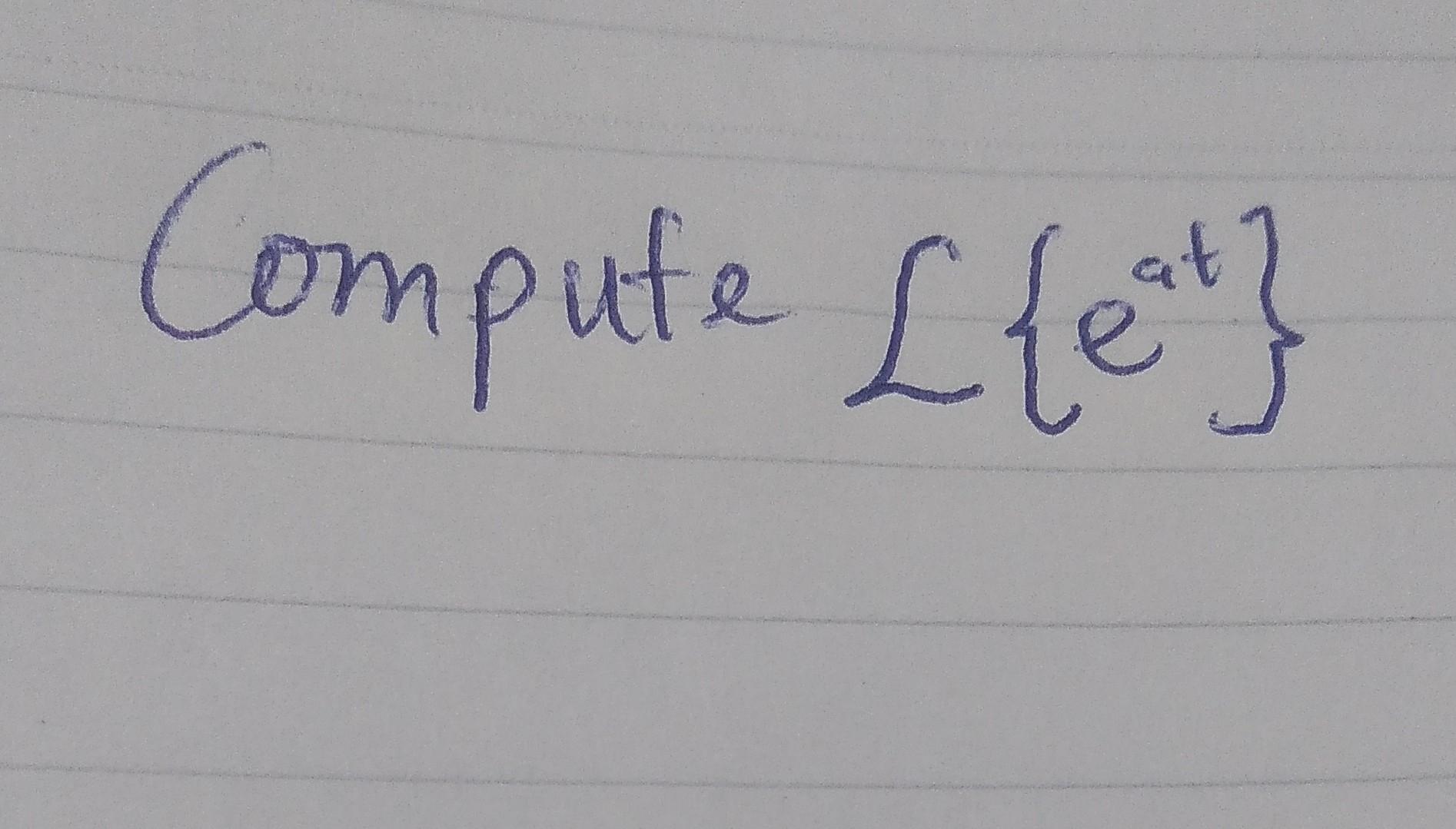 Solved Compute {{eat} | Chegg.com