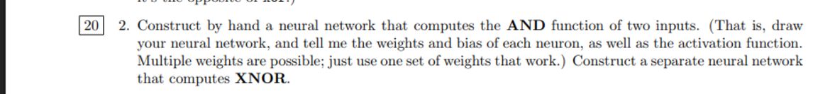 20 2 ﻿construct By Hand A Neural Network That 0729