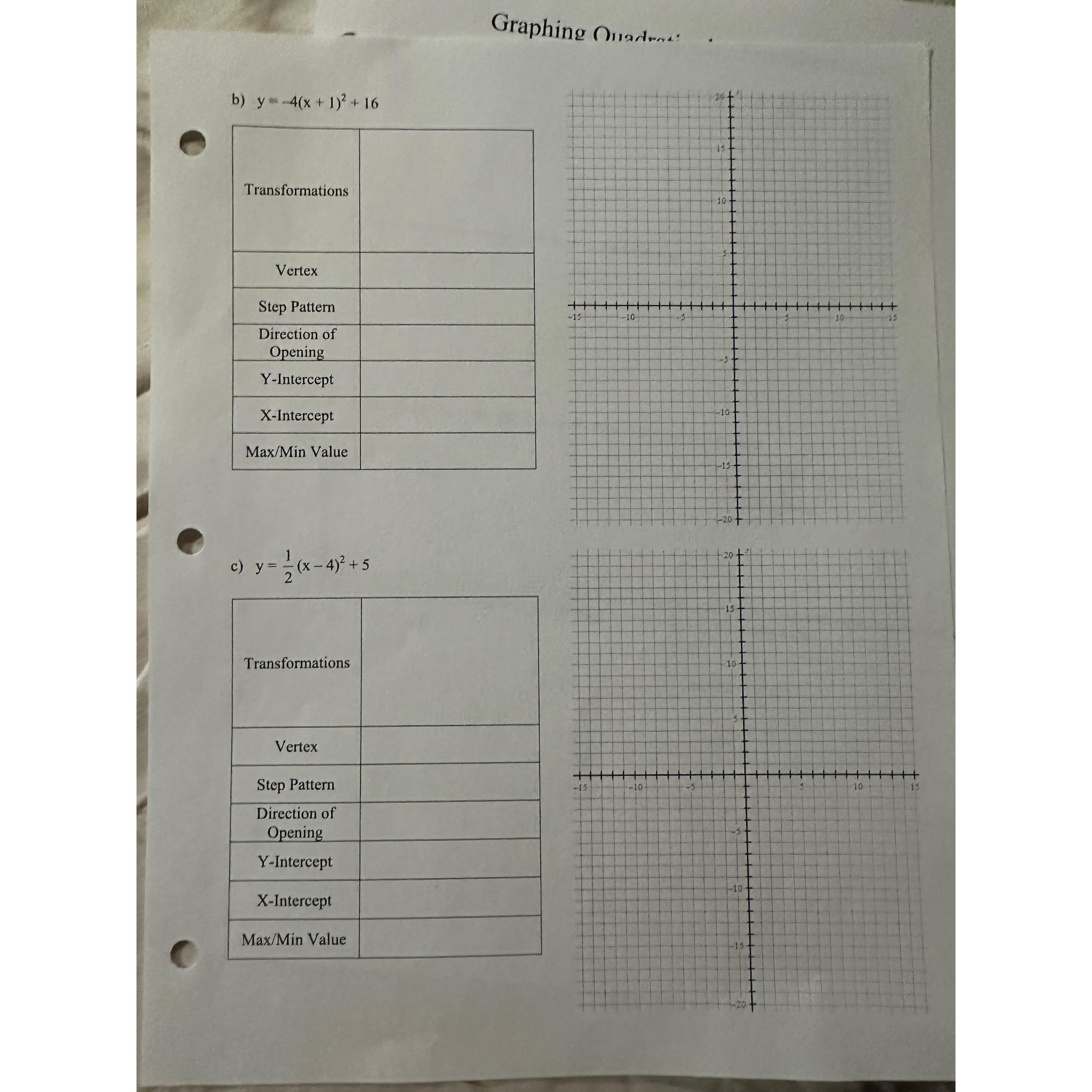 Solved Graphing | Chegg.com