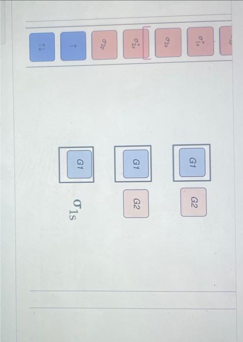 Solved Complete The Molecular Orbital Electron Configuration
