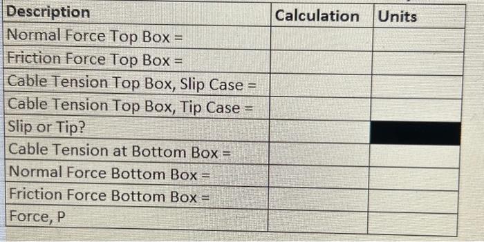 Solved The system below has two boxes on a ramp surface | Chegg.com
