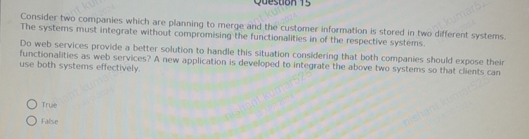 Solved Consider two companies which are planning to merge | Chegg.com