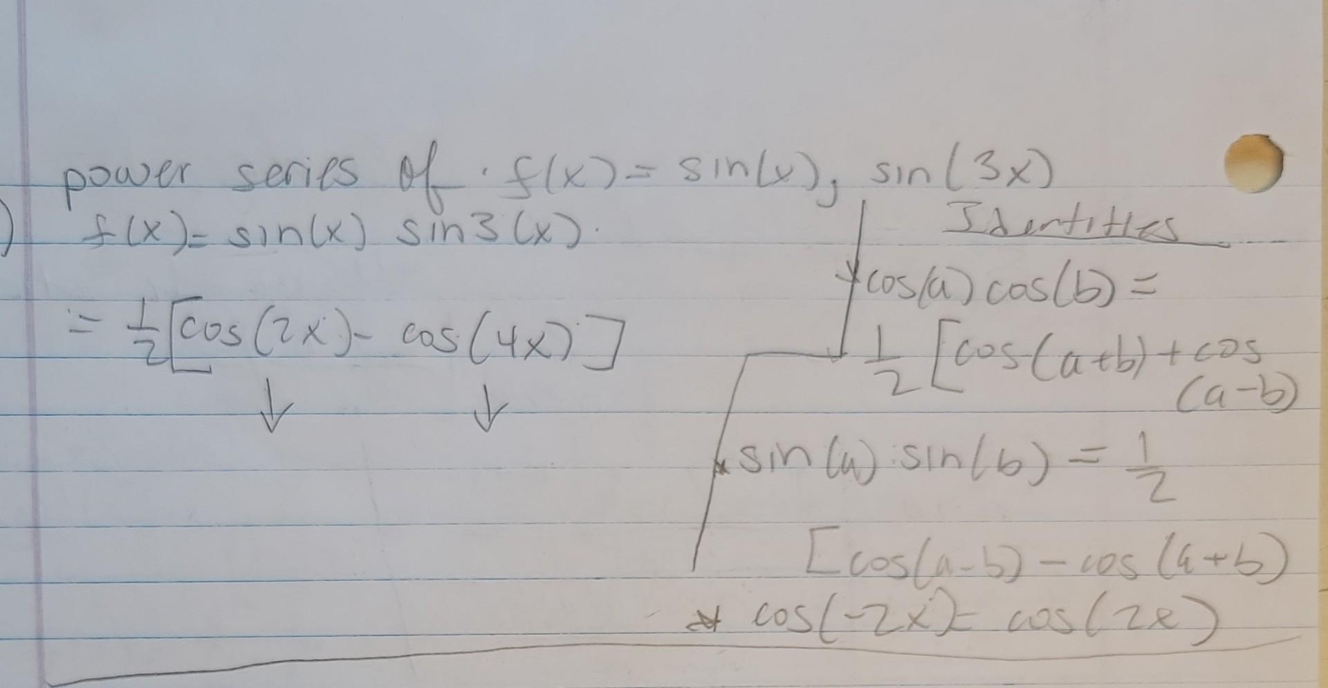 Solved 4. Using the power series | Chegg.com
