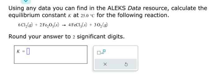Using any data you can find in the ALEKS Data | Chegg.com