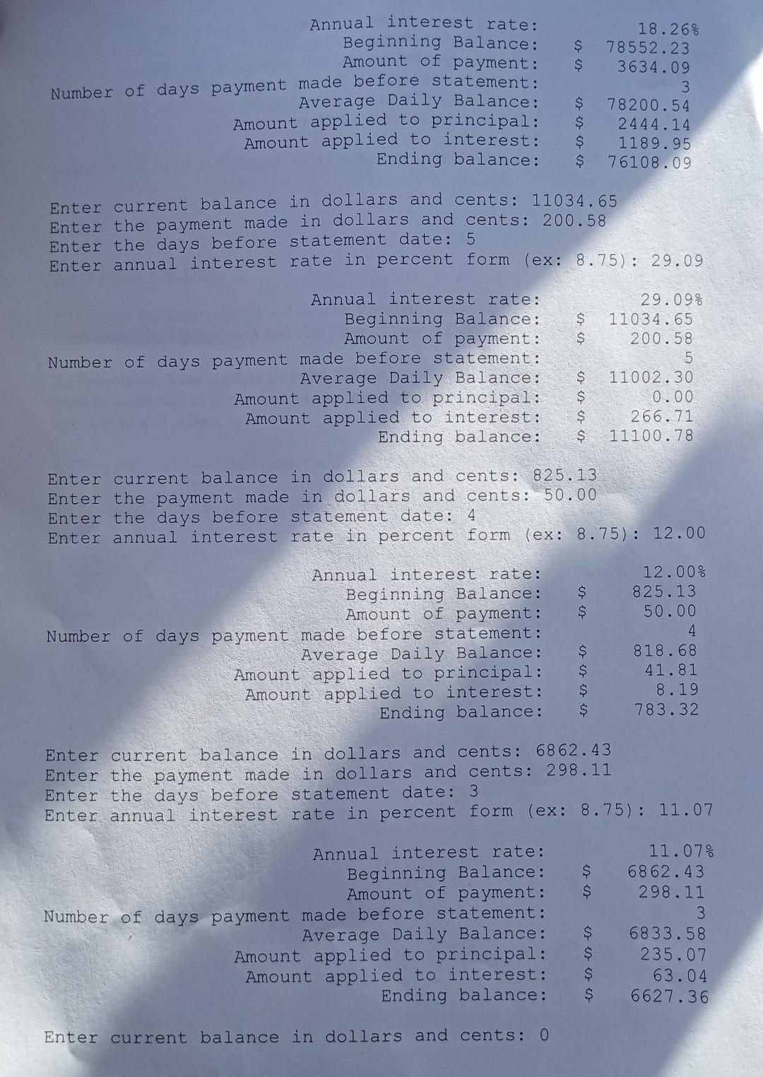 Solved Math 130 Java Programming I have a Programming | Chegg.com