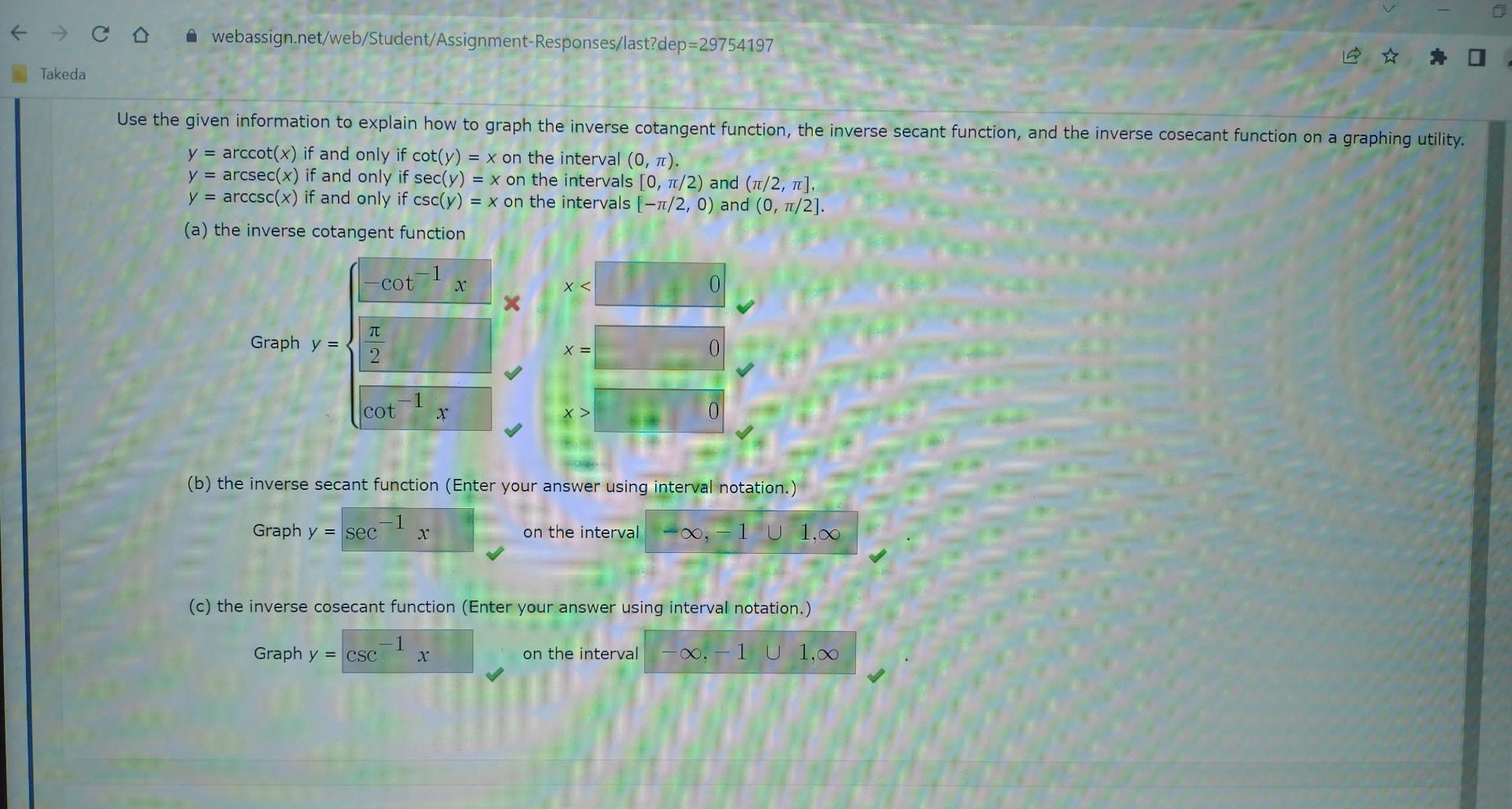 Solved Jse The Given Information To Explain How To Graph The