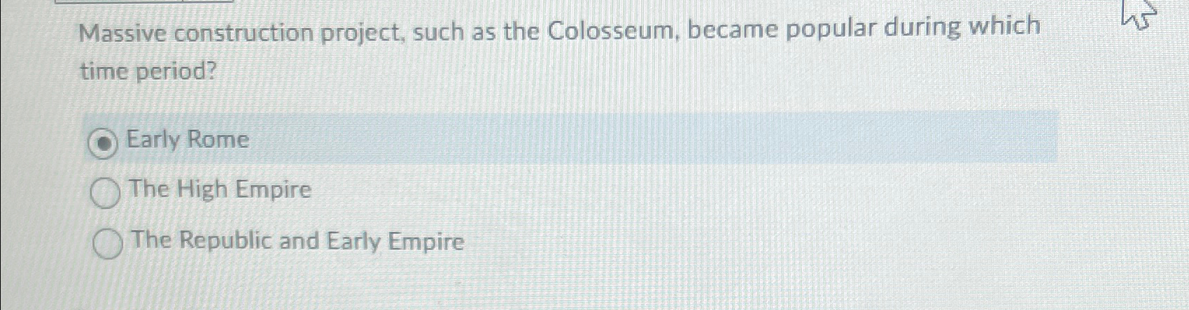 Solved Massive construction project, such as the Colosseum, | Chegg.com