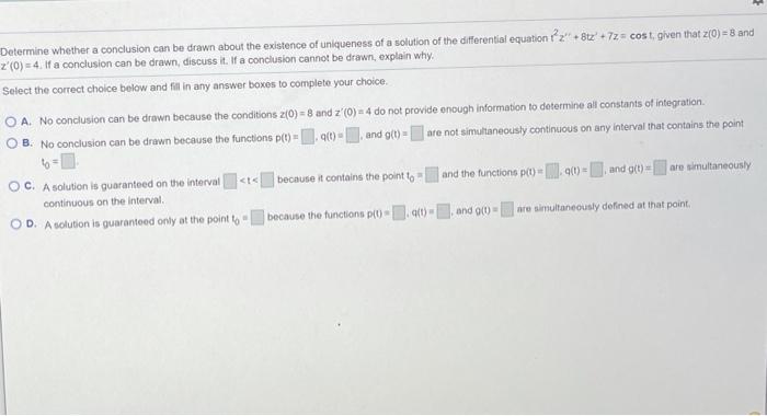 Solved Determine whether a conclusion can be drawn about the | Chegg.com