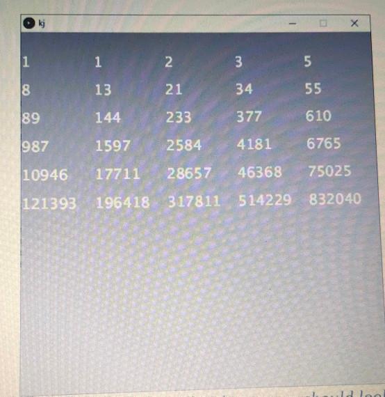 Solved Write Program In Java Processing 3 Generate A