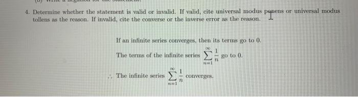 Solved Discrete MathematicsPlease Show Work4. Determine | Chegg.com