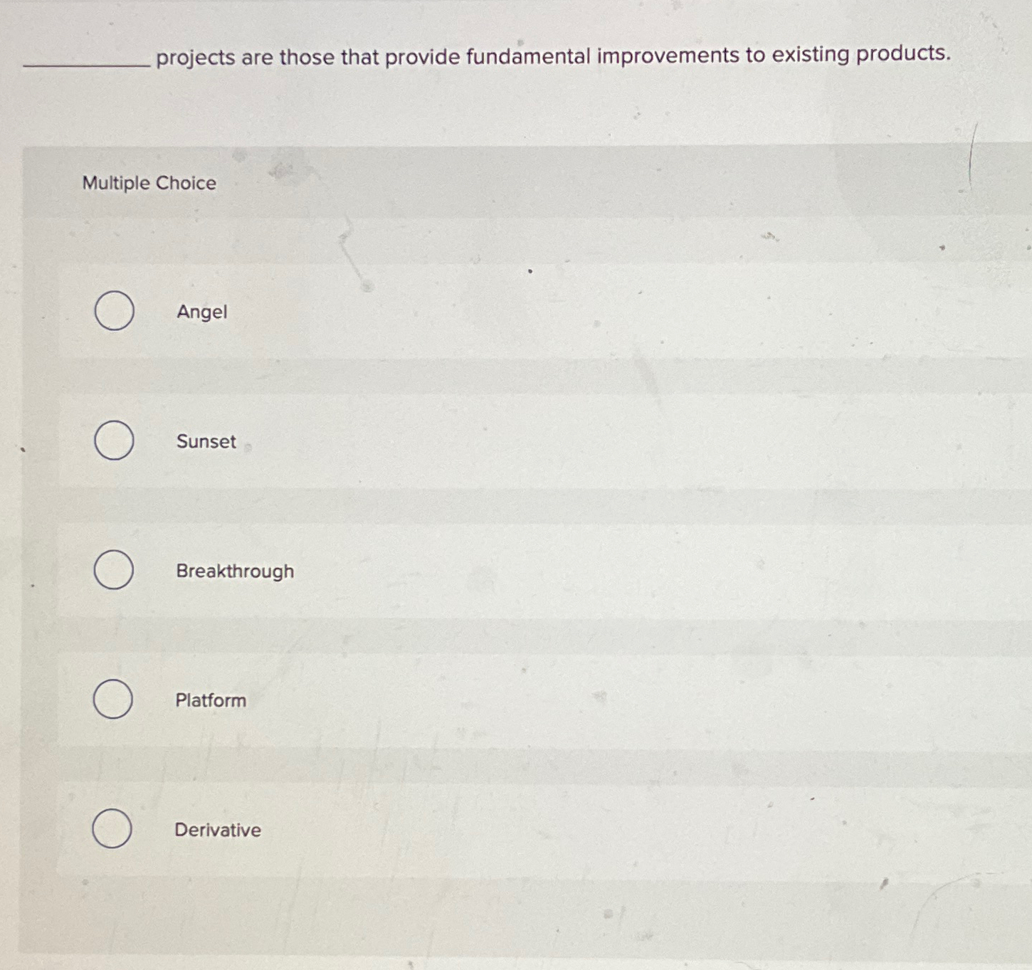 Solved projects are those that provide fundamental | Chegg.com