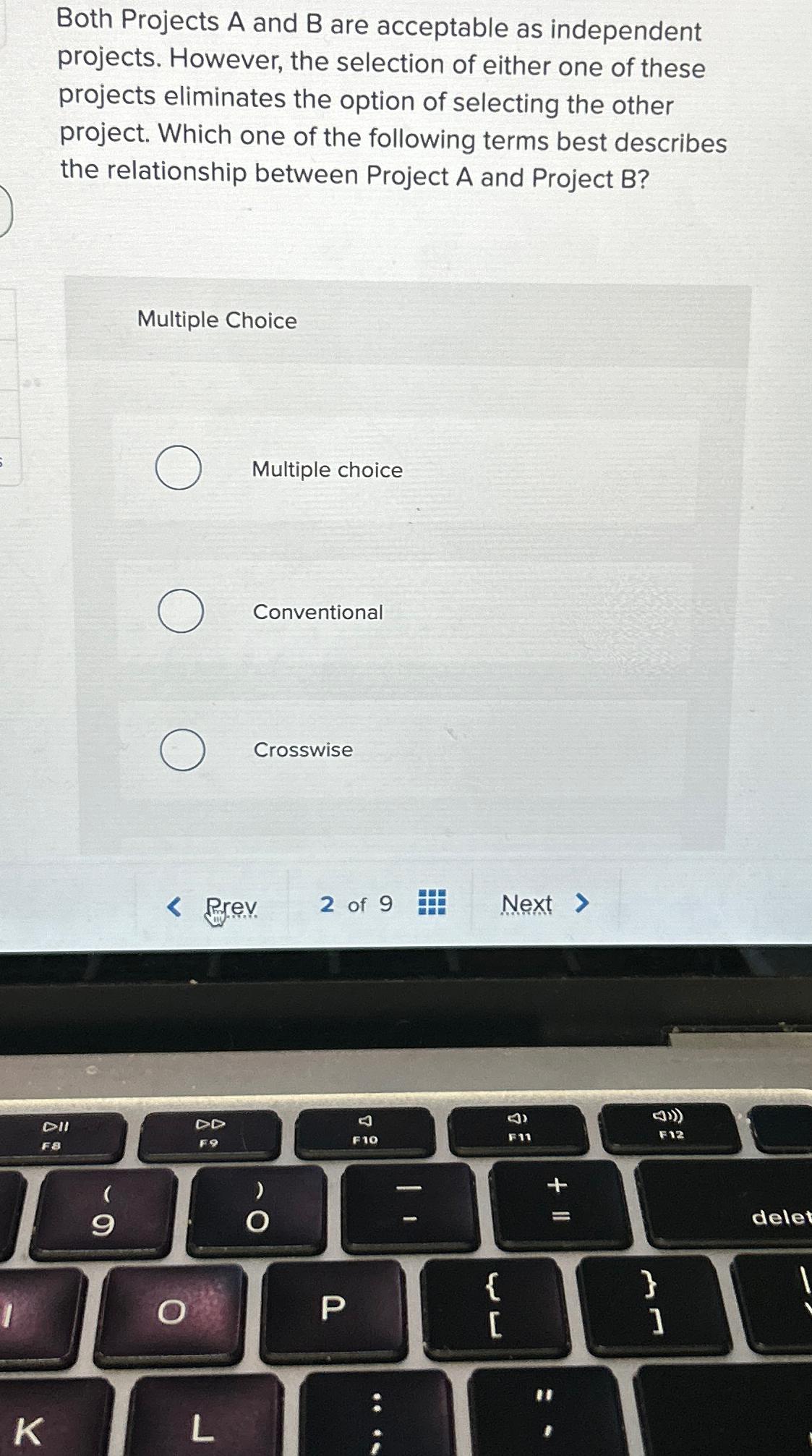 Solved Both Projects A and B are acceptable as independent | Chegg.com