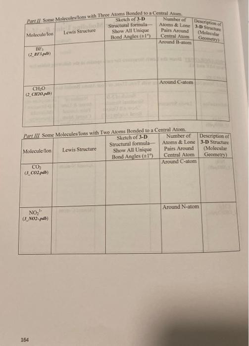 Solved Experiment 25 Molecular Modeling Using RasMol Name | Chegg.com