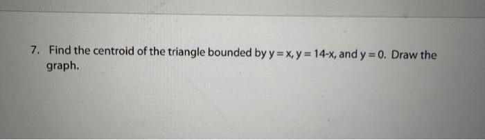 Solved for all problems involving integrals express answers | Chegg.com