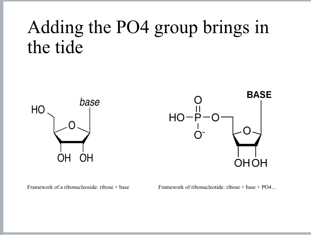 Adding the PO4 ﻿group brings in the tideFramework of | Chegg.com