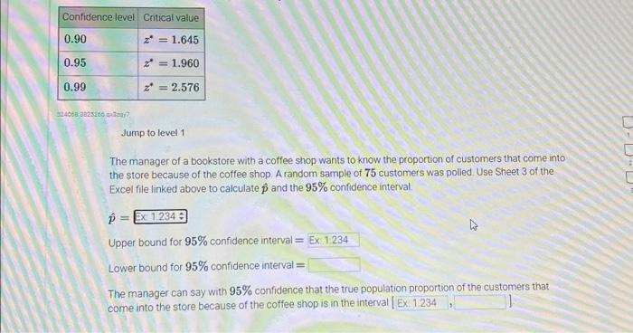 Jump to level 1 The manager of a bookstore with a | Chegg.com