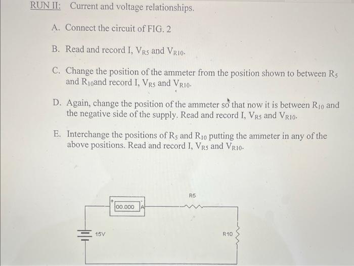 Solved OBJECTIVE: To verify current, voltage, and resistance | Chegg.com