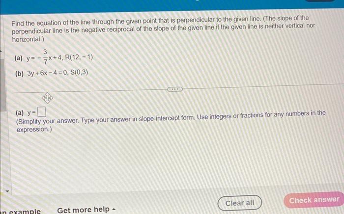 Solved In each part that follows, you are given an equation | Chegg.com